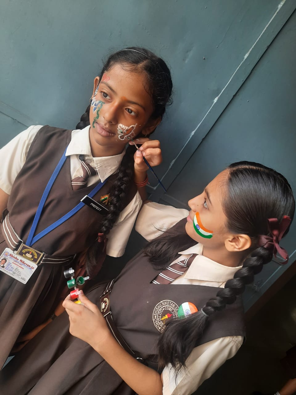 FACE AND HAND PAINTING COMPETITION :: Shishu Niketan Model Sr. Sec. School