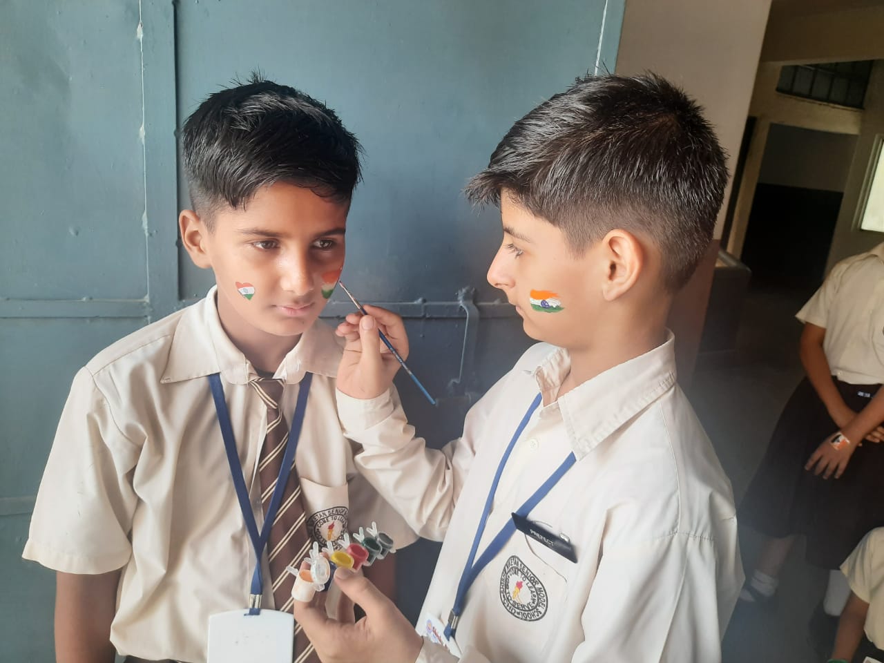 FACE AND HAND PAINTING COMPETITION :: Shishu Niketan Model Sr. Sec. School